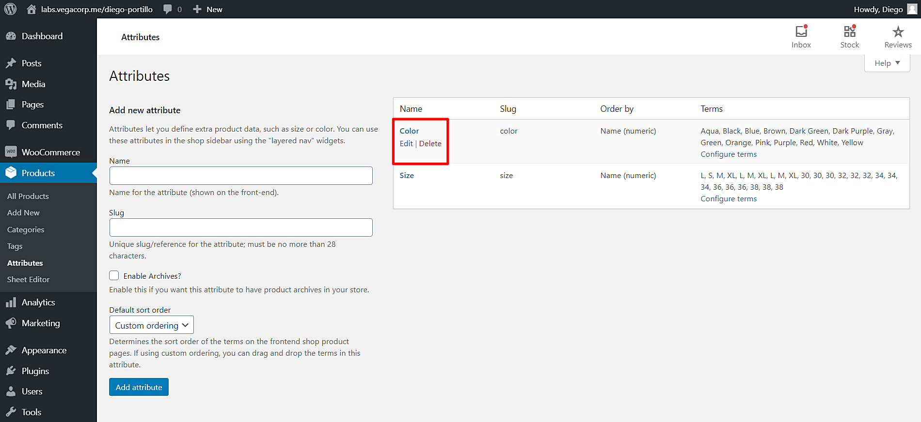 Add attributes using universal minecraft editor - vicaemporium